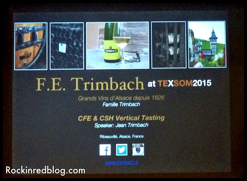 Iconic Winery Retrospective: Maison Trimbach – ROCKIN RED BLOG